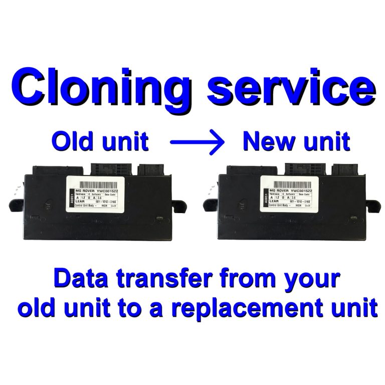 Rover 75 BCM / Body Control Module Programming / Cloning Service Buy Now