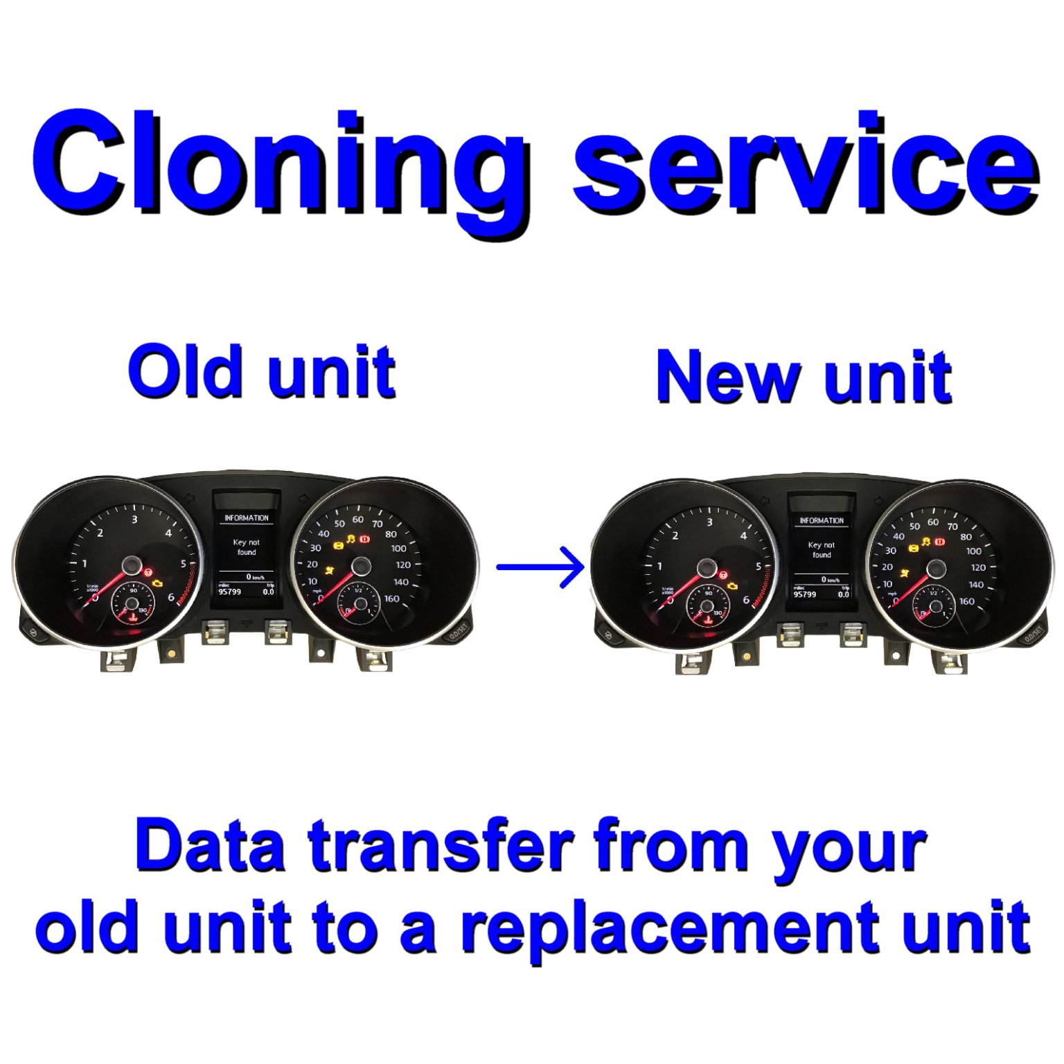 VW Golf mk6 Instrument cluster 5K0920971x | A2C53392643 | VDO ...