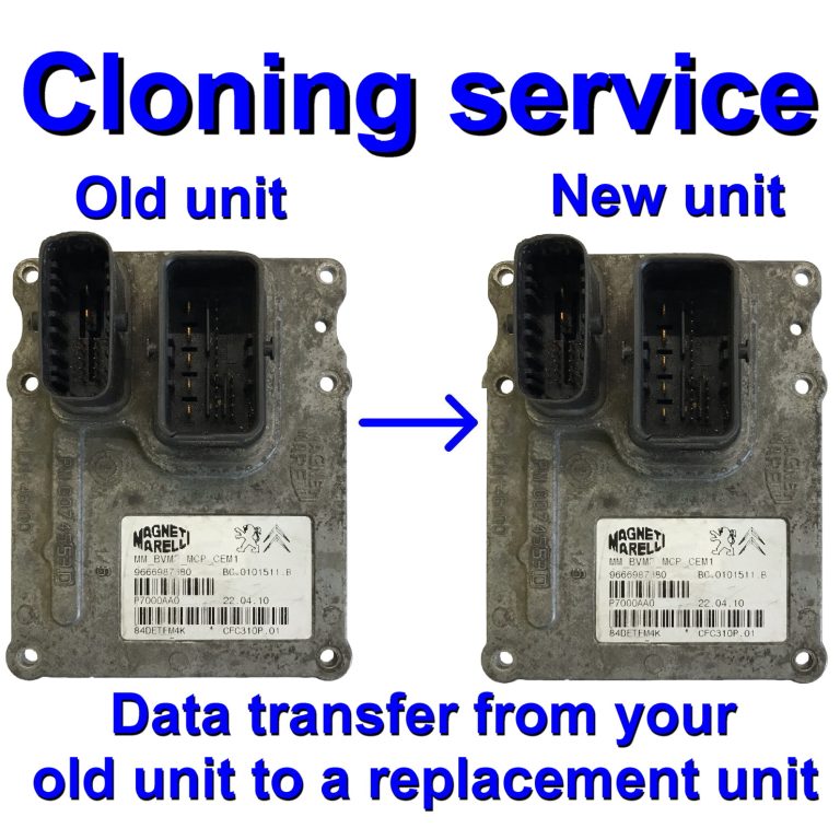 Peugeot Citroen Semi Automatic Gearbox ECU CFC310P. Programming Service ...