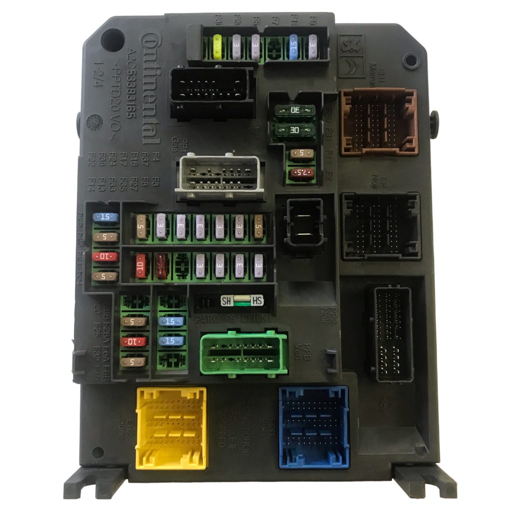 Citroen Peugeot Body Control Module | Fusebox Continental BSI-Q03-xx ...