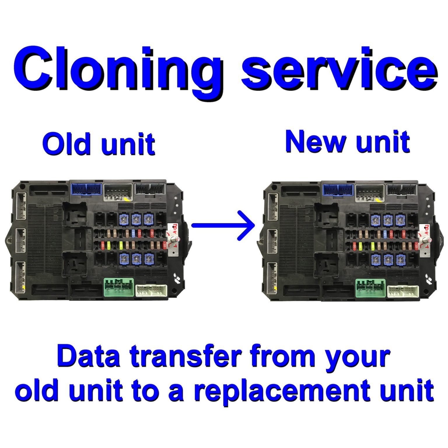 Jaguar Body Control Module | Fusebox BCM DX23-14B476-xx - Programming ...