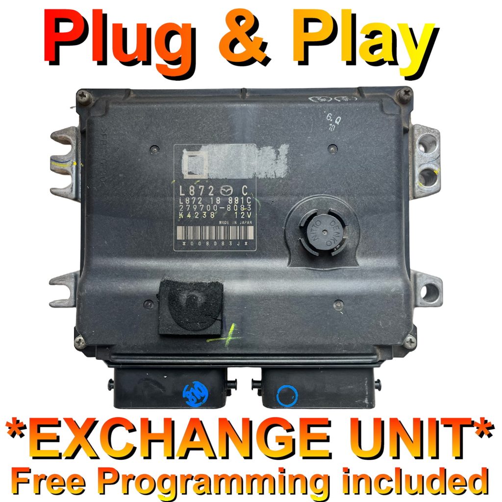 Mazda MX5 ECU L87218881C | 279700-8083 | Plug+Play Exchange unit Buy Now