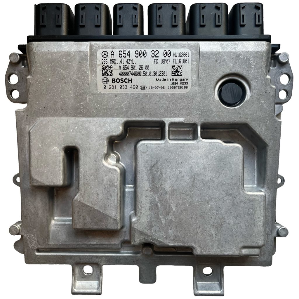 Mercedes E Class ECU Bosch 0281033490 | A6549003200 | HW162001 | Supply ...