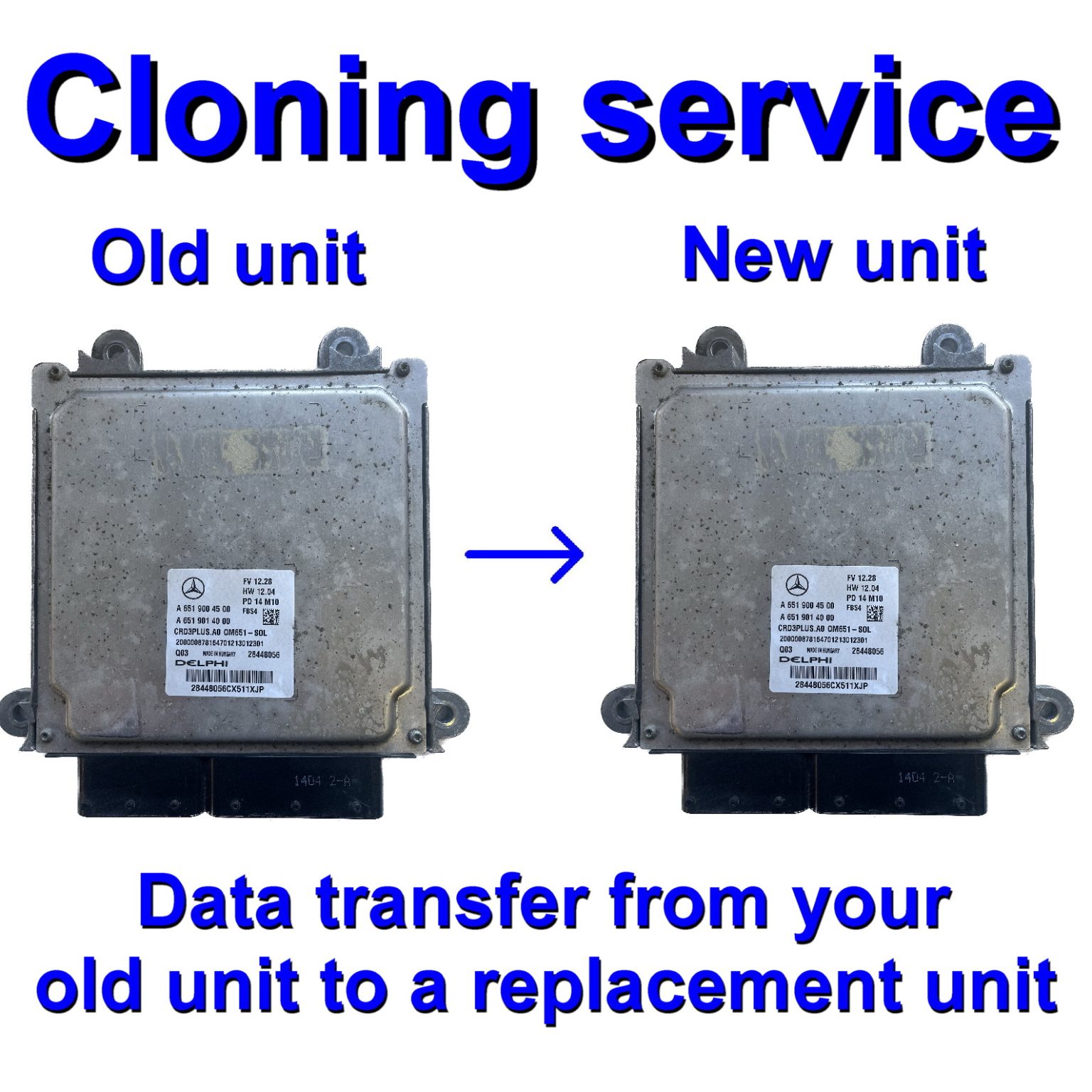 Mercedes ECU Delphi CRD2. | CRD3. | CRD3P. | CRD3PLUS - Programming ...