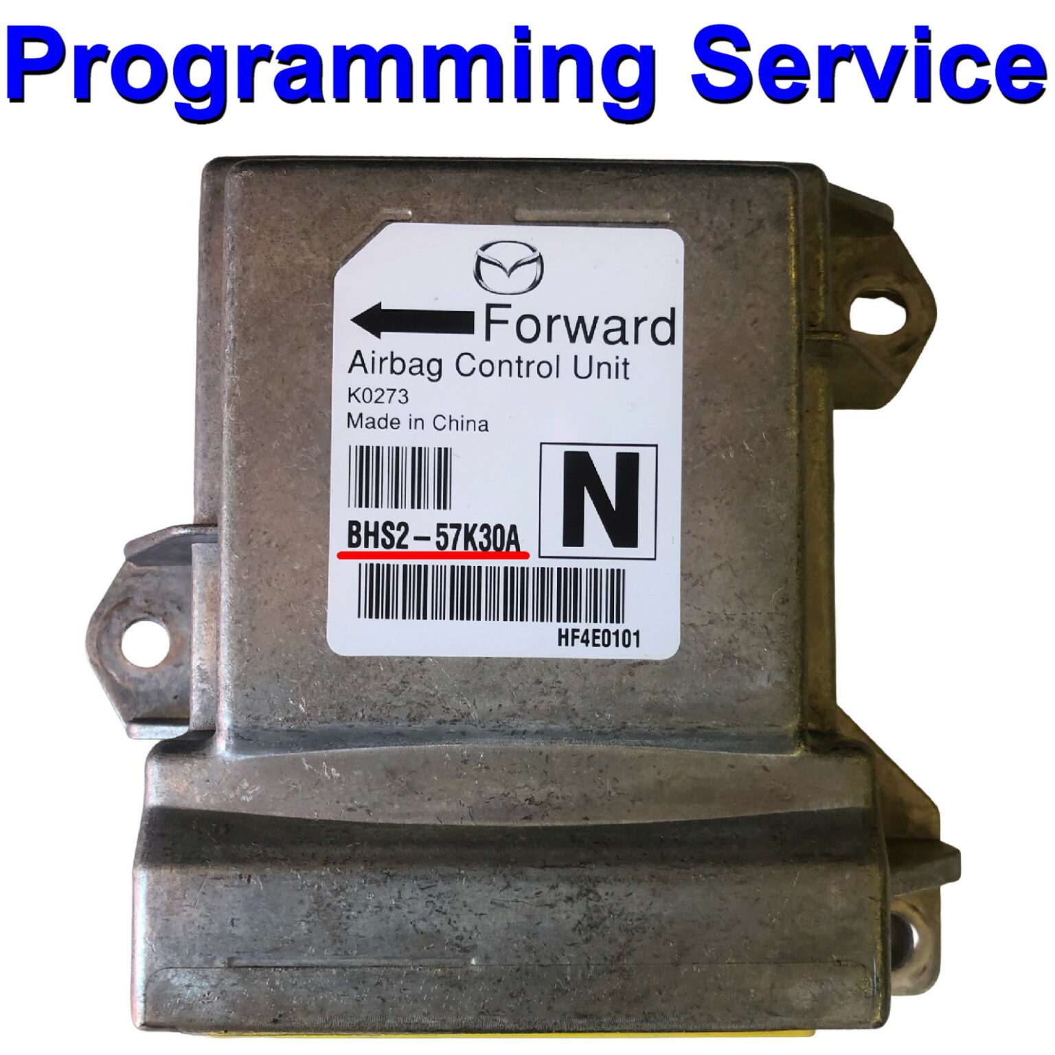 Mazda 3 Airbag ECU BHS2-57K30A - Programming / Reset / Repair Service ...