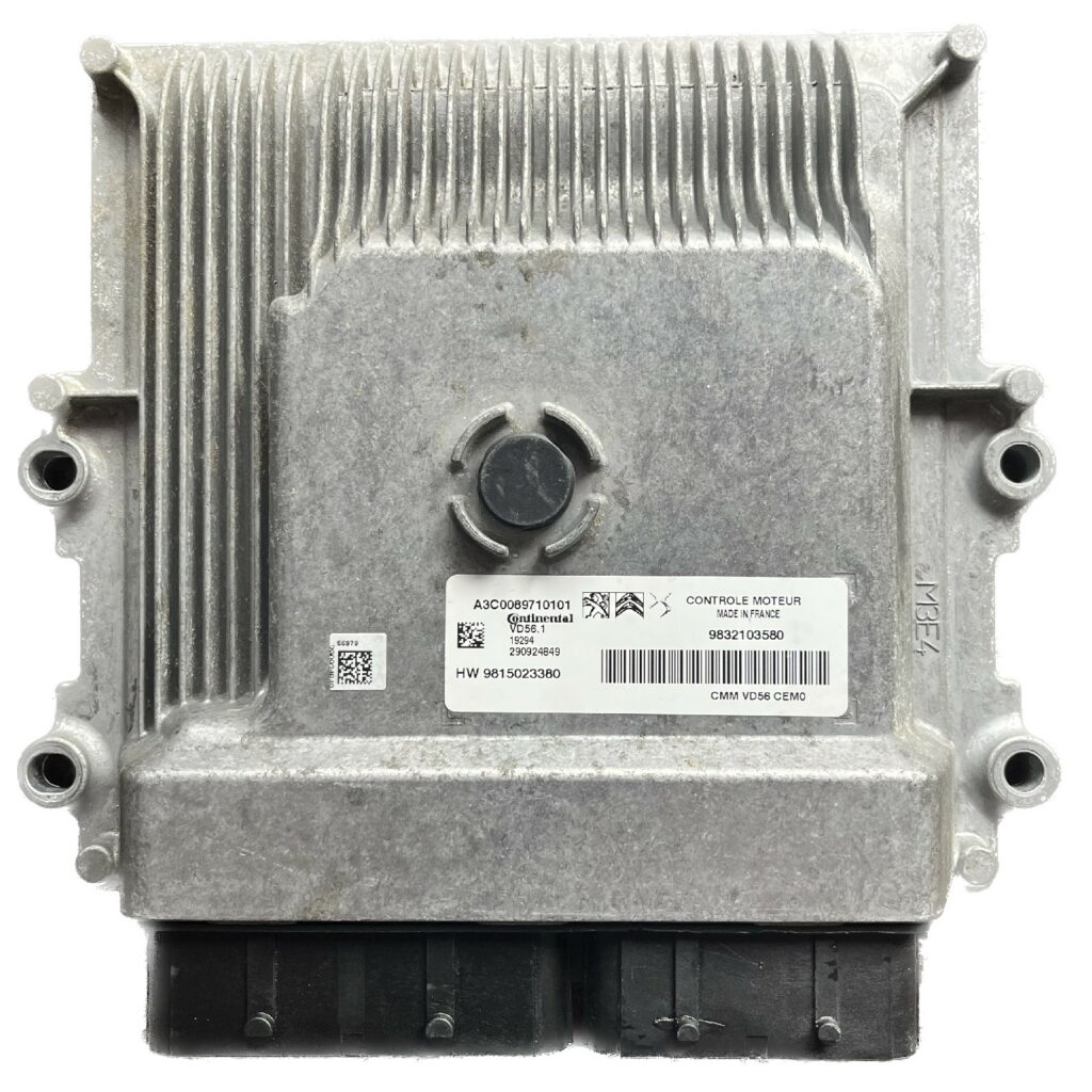 Peugeot / Vauxhall ECU Continental 9832103580 | HW9815023380 | VD56.1 ...