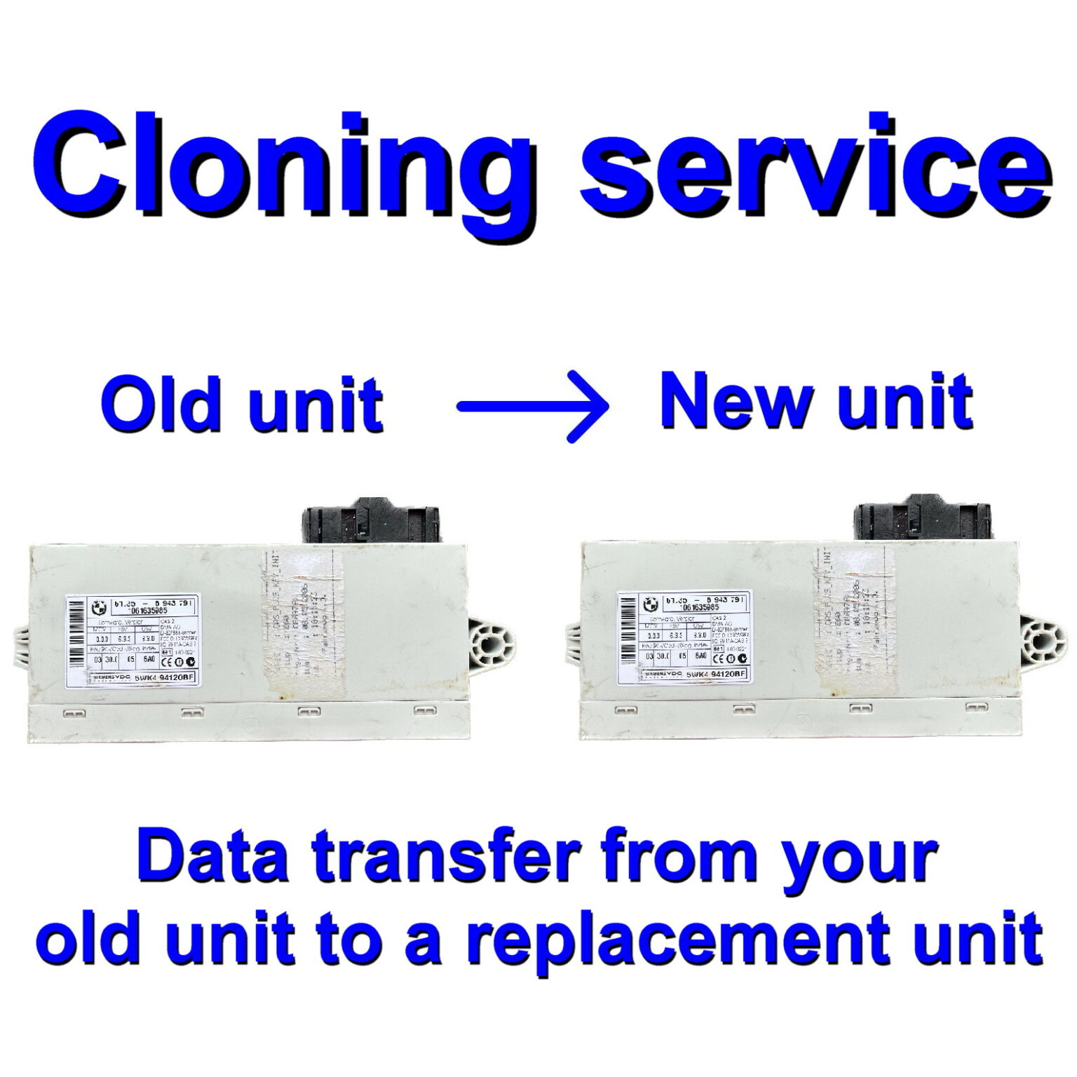 BMW CAS 2 unit | Siemens | Programming Service Buy Now