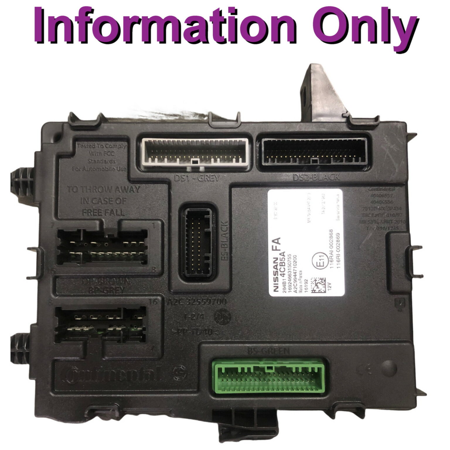 Nissan Body Control Module | BCM | Continental - Information only Buy Now