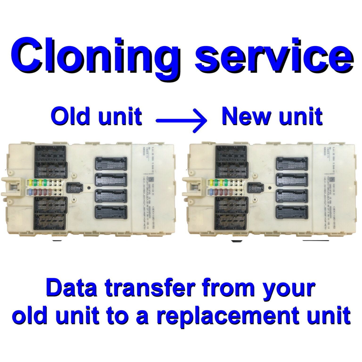 BMW FEM - BDC unit / Immobilizer Control Module / Body Control Module ...