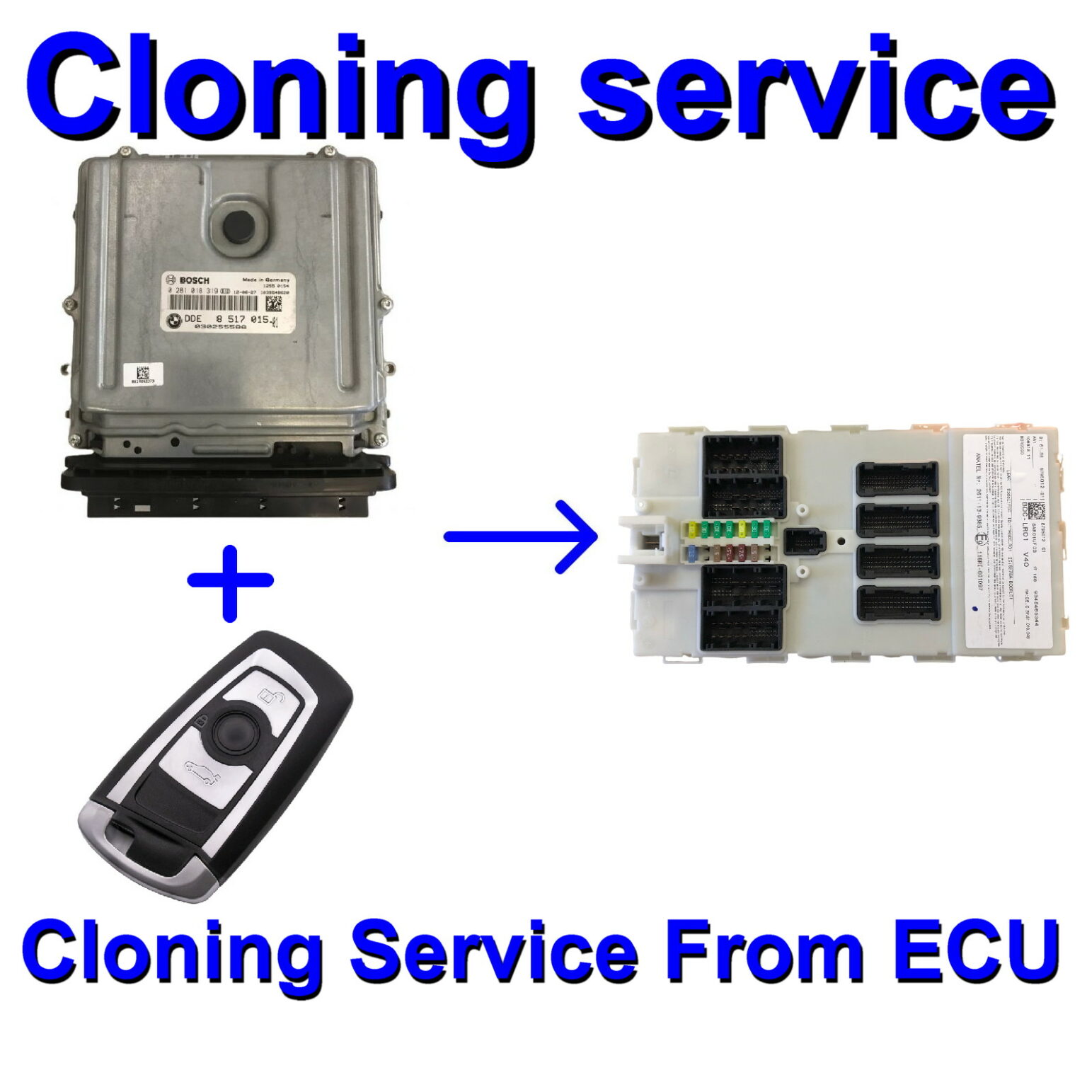 BMW FEM - BDC unit / Immobilizer Control Module / Body Control Module ...