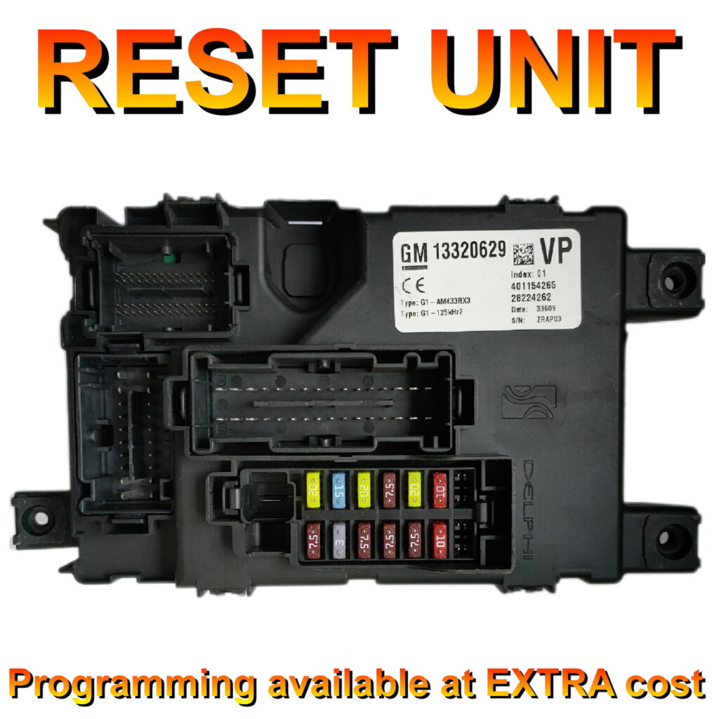 Vauxhall Opel Corsa D BCM / Body Control Module Delphi 13320629 | VP ...