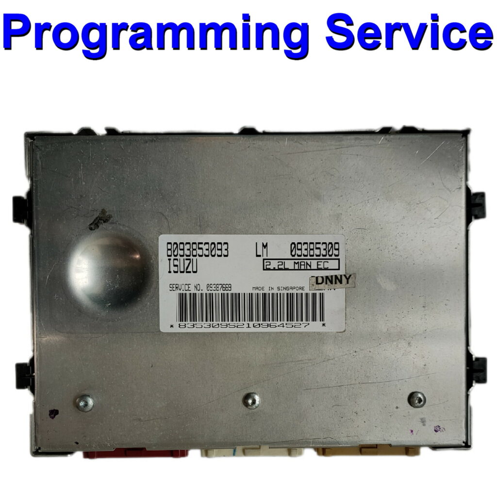Vauxhall Opel Isuzu 2.2L ECU Programming Service Buy Now