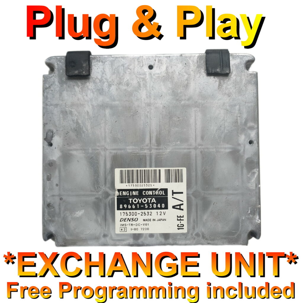 Toyota / Lexus ECU 89661-53040 | 175300-2532 | Plug+Play Exchange unit ...