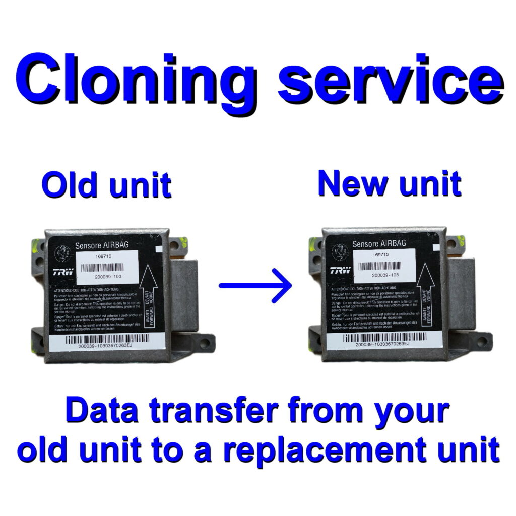 Ferrari F355 Airbag ECU | TRW | 169710 | Programming / Reset / Repair ...