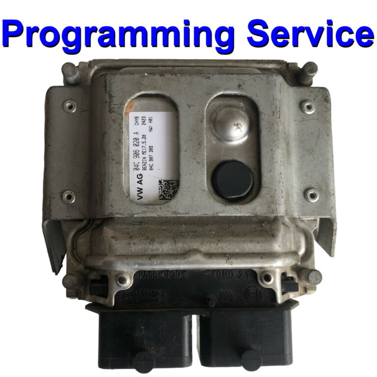 Audi Seat Skoda Volkswagen VW ECU Bosch ME17.5.20 | Programming Service ...