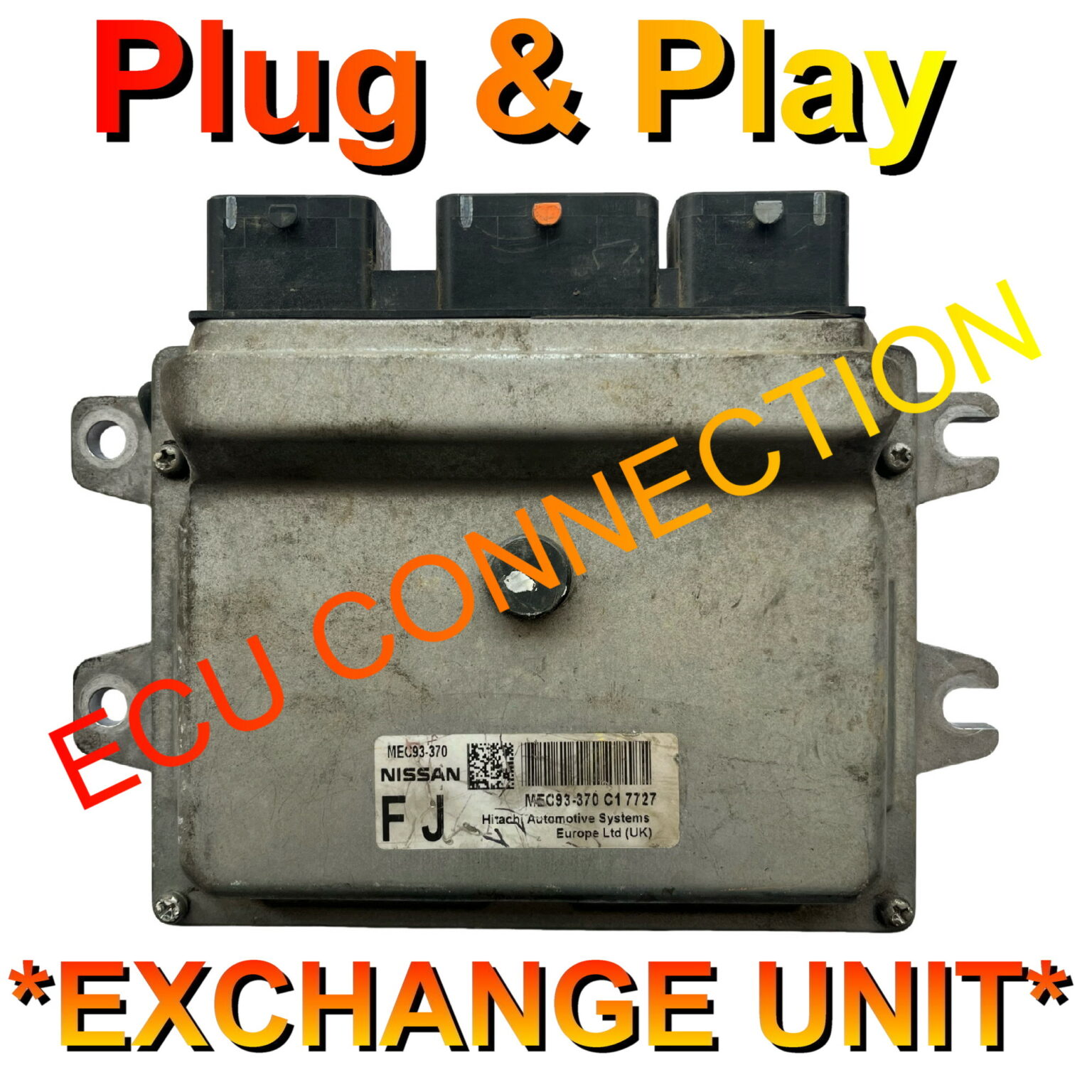 Nissan ECU Hitachi MEC93-370 | FJ | Plug+Play Exchange unit Buy Now