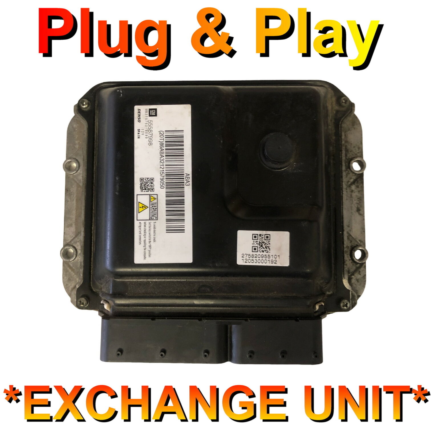 Vauxhall Astra J ECU 55587998 | MB275700-3090 | ABA3 Plug+Play Exchange ...