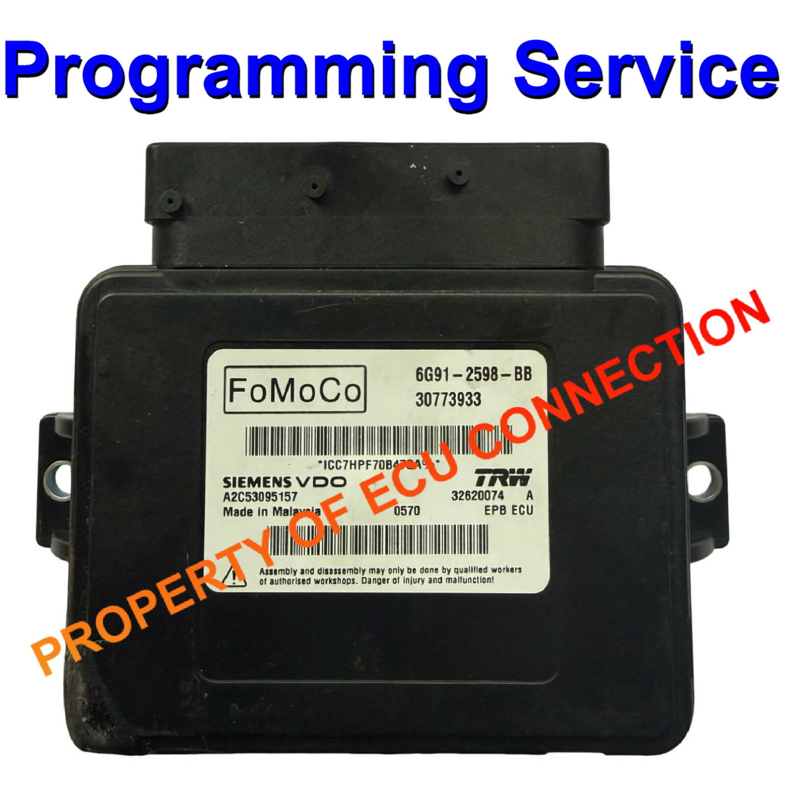 Volvo Siemens VDO | Electronic Handbrake Module | Programming Service ...