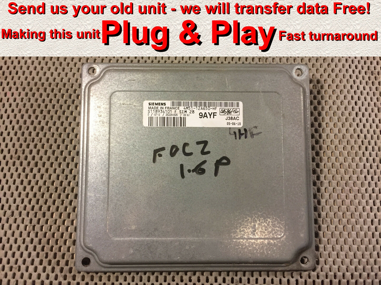 Ford Fiesta ECU Visteon 5M51-12A650-AE | 2EAE | ESU13 | *Plug & Play ...