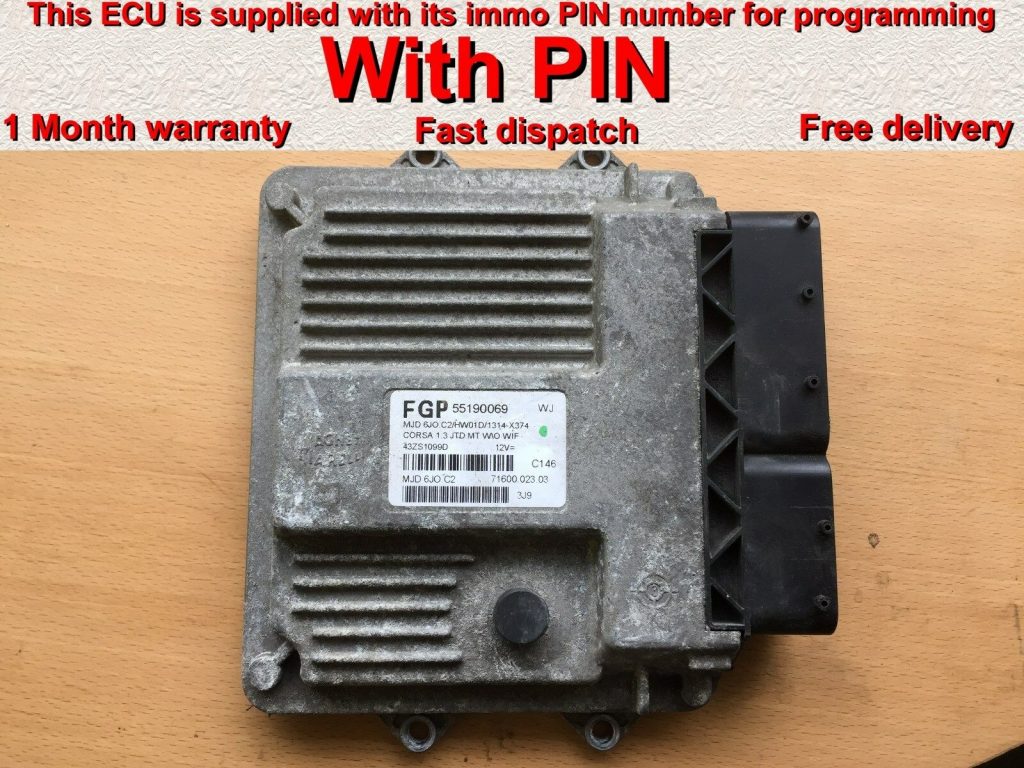 Opel Vauxhall Corsa Body Control Module | Fusebox Delphi - Programming ...