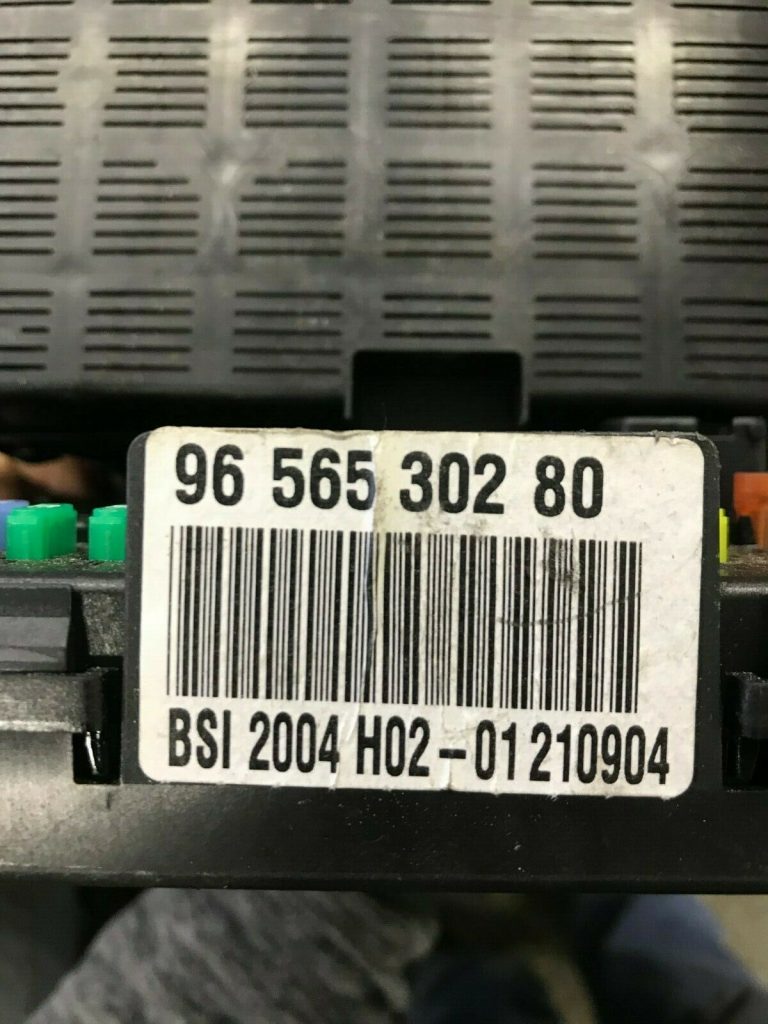 Citroen Peugeot BSI Johnson Controls 9656530280 | BSI2004-H02 | PLUG ...