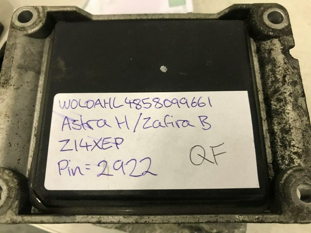 Vauxhall Opel Astra H Zafira B Z14XEP ECU Bosch | 0261207722 | 24420562 ...