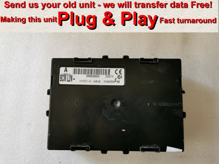 Nissan Micra K12Body Control Module Johnson Controls 284B2AX620 | Plug ...