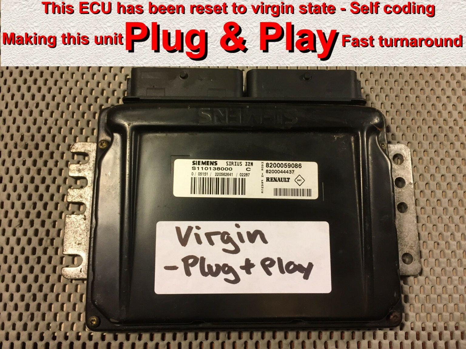 Renault ECU Sagem | S3000 | Programming Service Buy Now