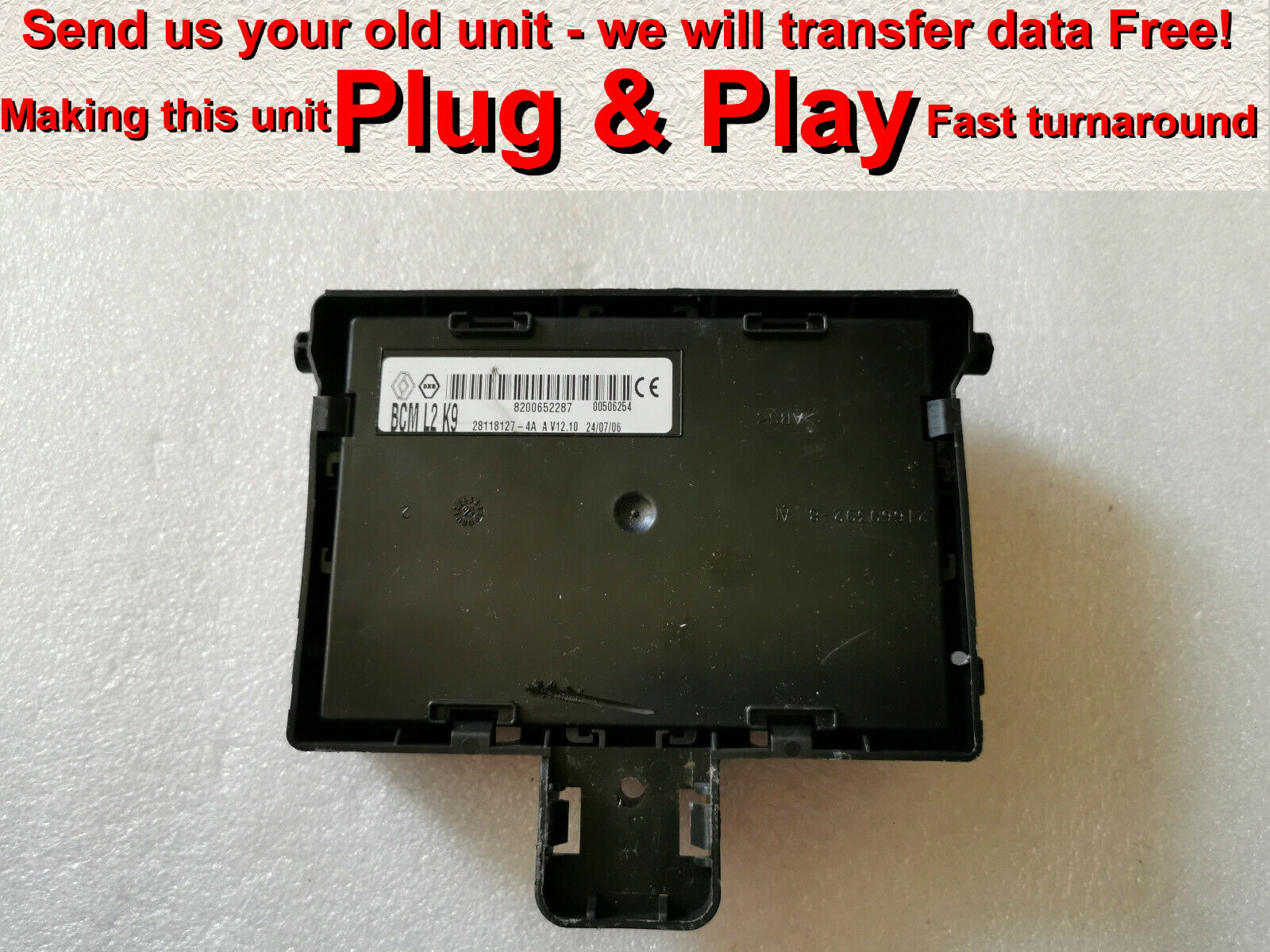 Renault Clio Body Control Module Johnson Controls BCML2K9 | 8200652287 ...