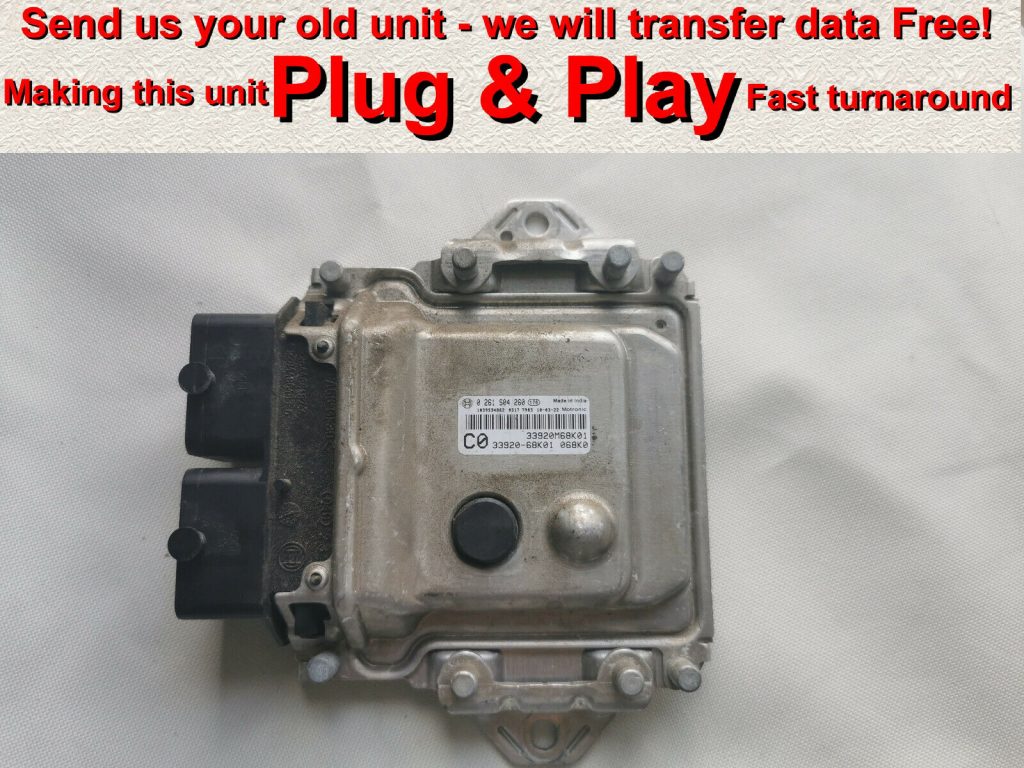 Suzuki Alto Nissan Pixo ECU Bosch 0261S04260 | 33920-68K01 | CO Plug ...